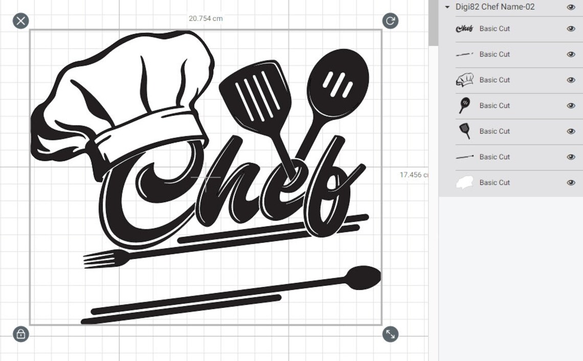 Koch SVG Kochname Svg Koch Svg Kochhut Individueller Text - Etsy.de