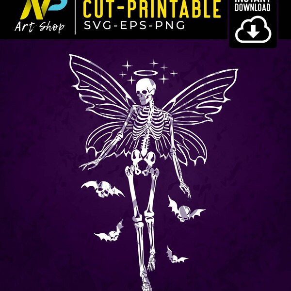 Fairy Skeleton - Etsy