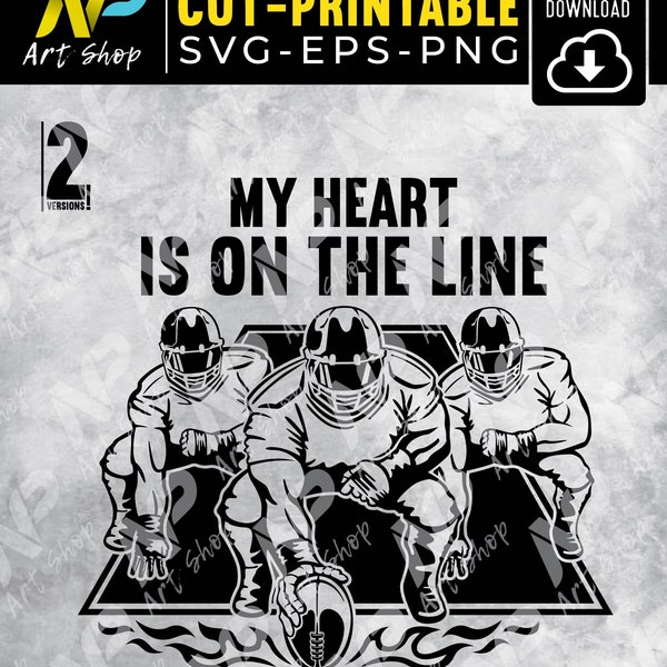 Football Lineman - Etsy