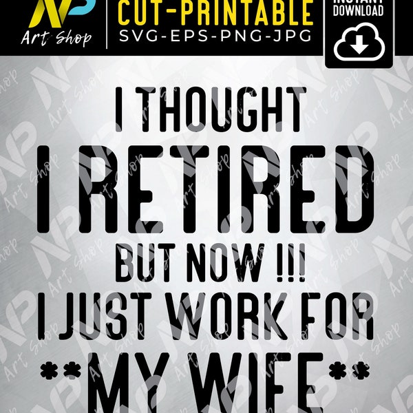 Retirement Husband and Wife Svg - Etsy