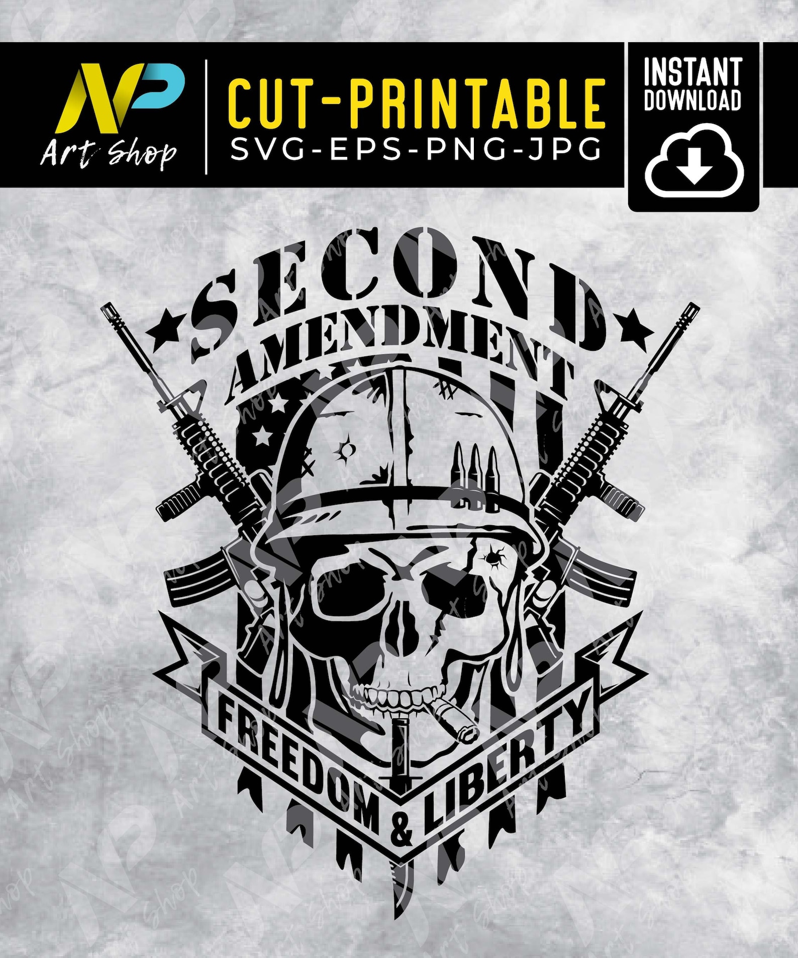 Defend Second Amendment Freedom & Liberty SVG US Army Veteran - Etsy