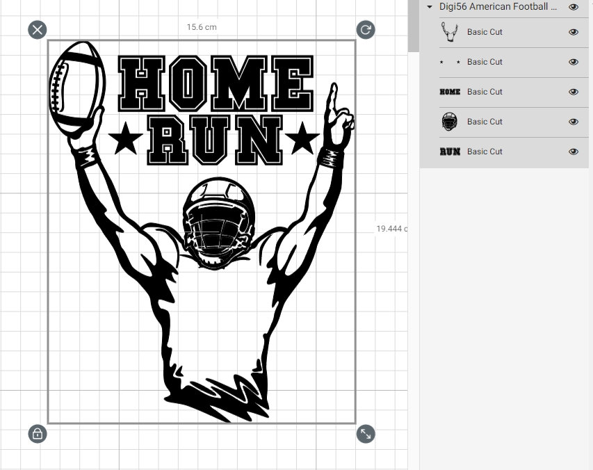 Home Run Football Svg Football Svg Gameday Football Team - Etsy