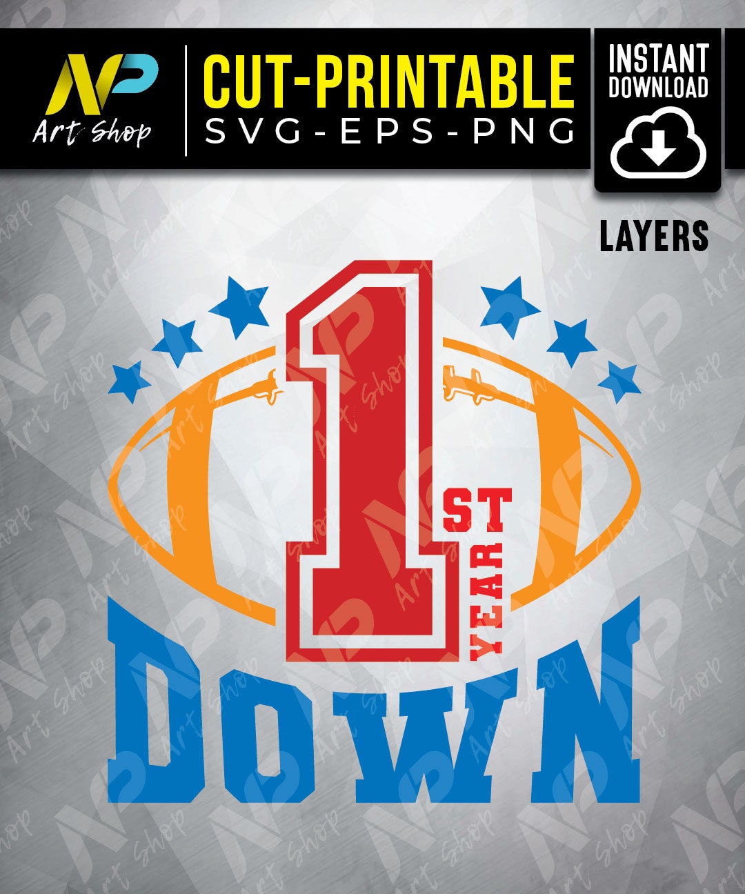 First Year Down Svg, Football Svg, Football Kids, Football, Football ...