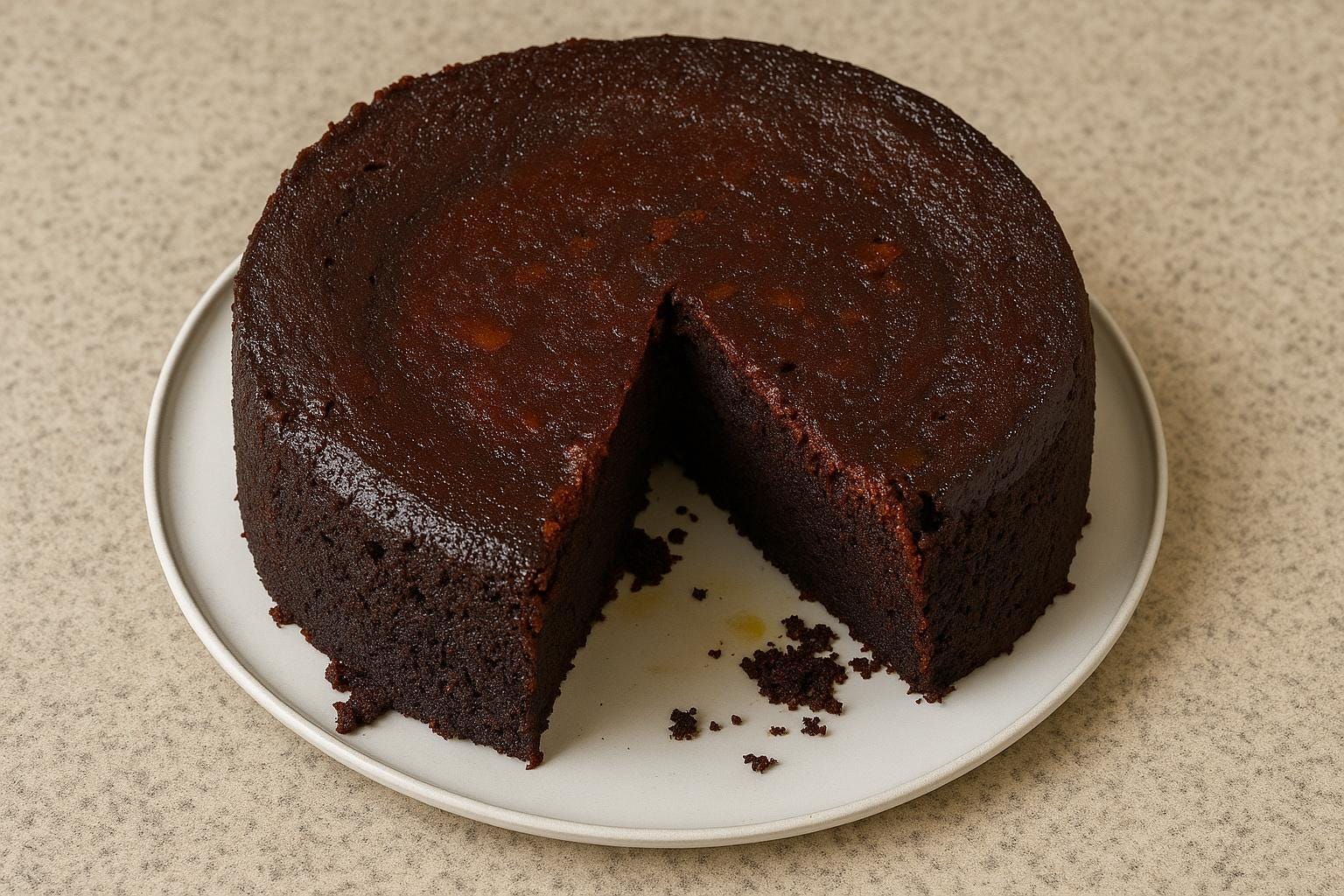 Traditional Jamaican Black Cake, Fruit Cake, Rum Cake, Caribbean ...