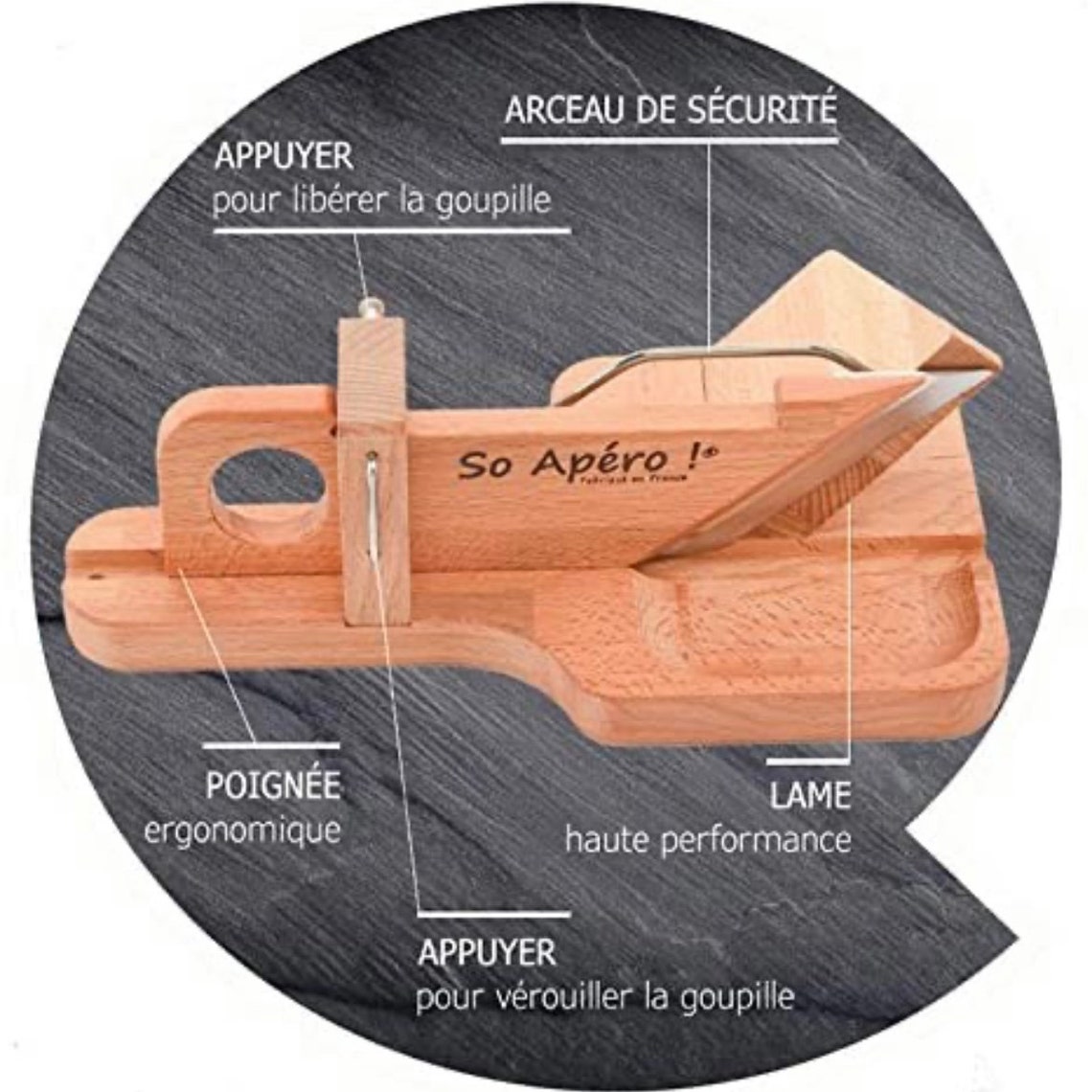 Guillotine Slicer Charcuterie Prep Tool Sausage Cheese and - Etsy