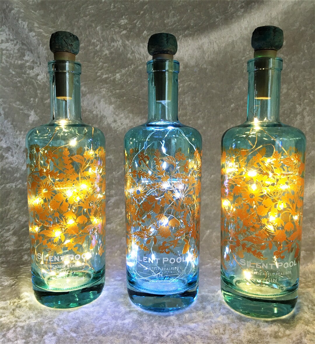 Silent Pool Bottle Light Includes Fairy Lights and Batteries Unique ...