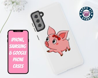 Cute Piggy Phone Case - Etsy