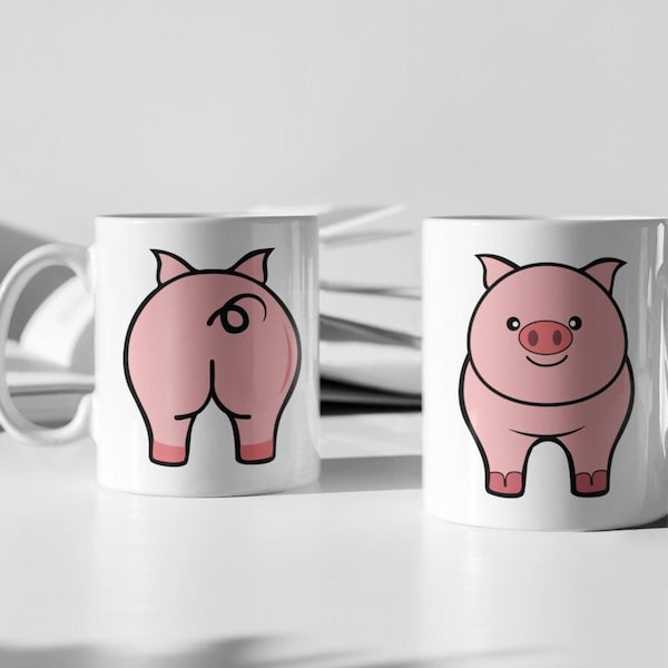 Pig Mug - Etsy