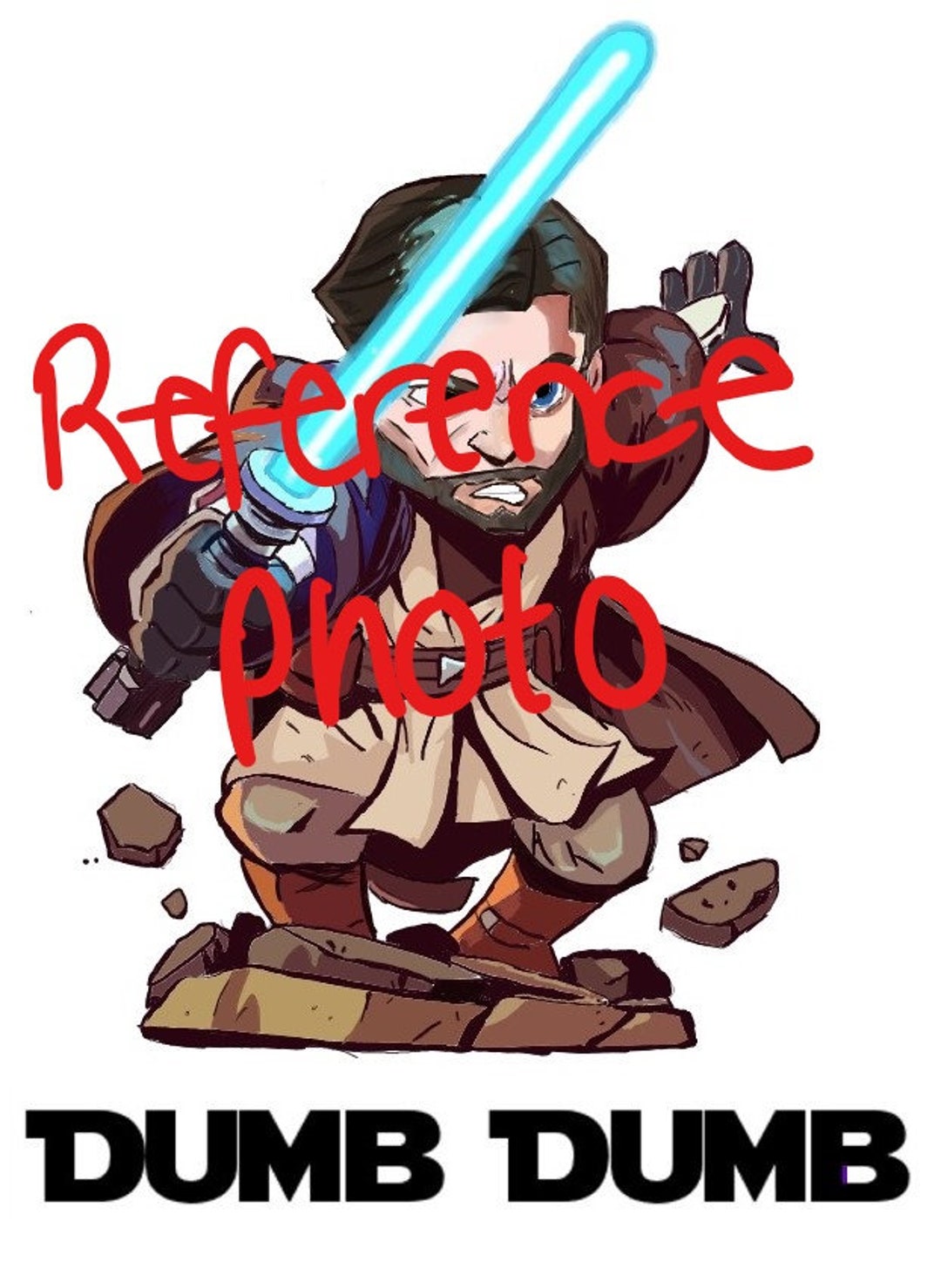 Personalised Jedi Drawing With Name - Etsy New Zealand