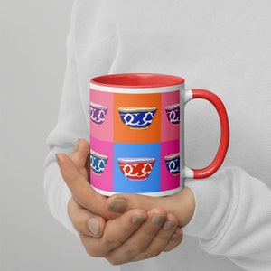 Kazakh Tea Cup Design, Mug With Color Inside, Kazakhstan, Kazakh, Uzbek ...