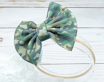 Camo Hair Clip | Etsy