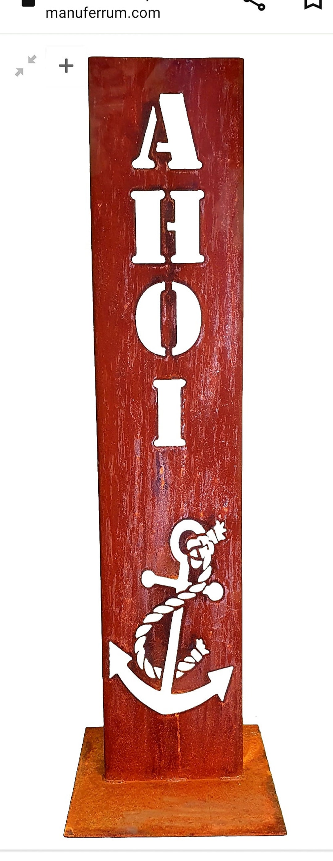 Sign Ahoy Anchor Rope - Etsy