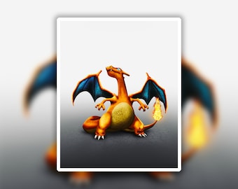 Charizard Poster - Etsy