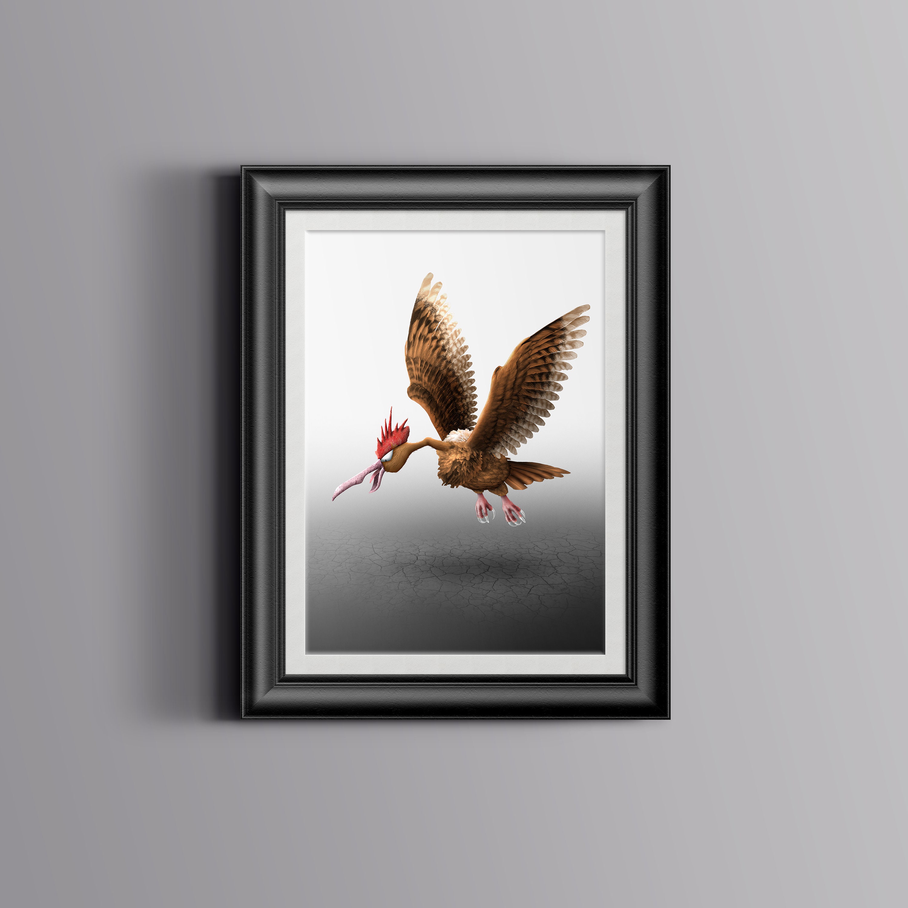 Fearow Art Print / Beak Pokemon Poster / Pokemon Art - Etsy
