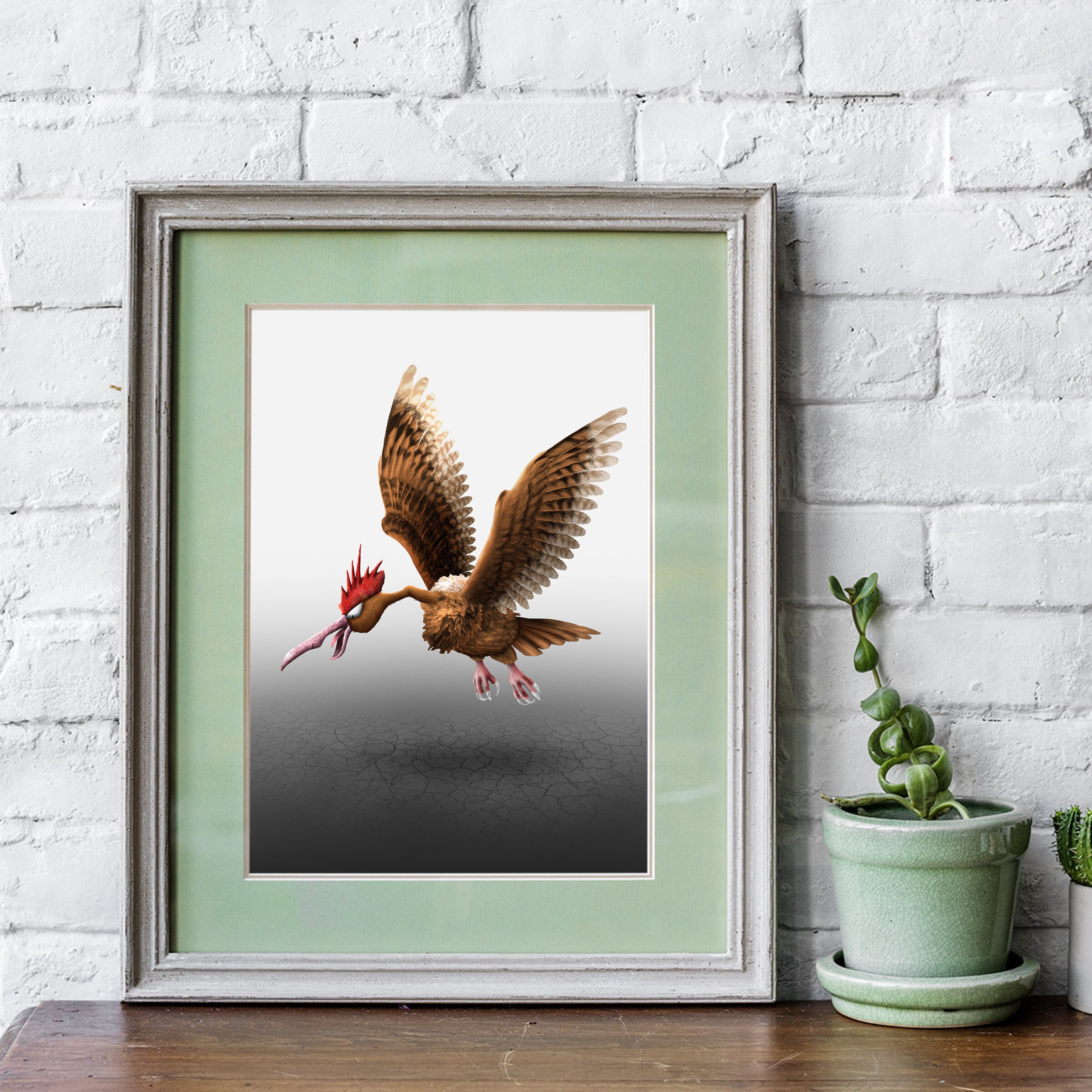 Fearow Art Print / Beak Pokemon Poster / Pokemon Art - Etsy