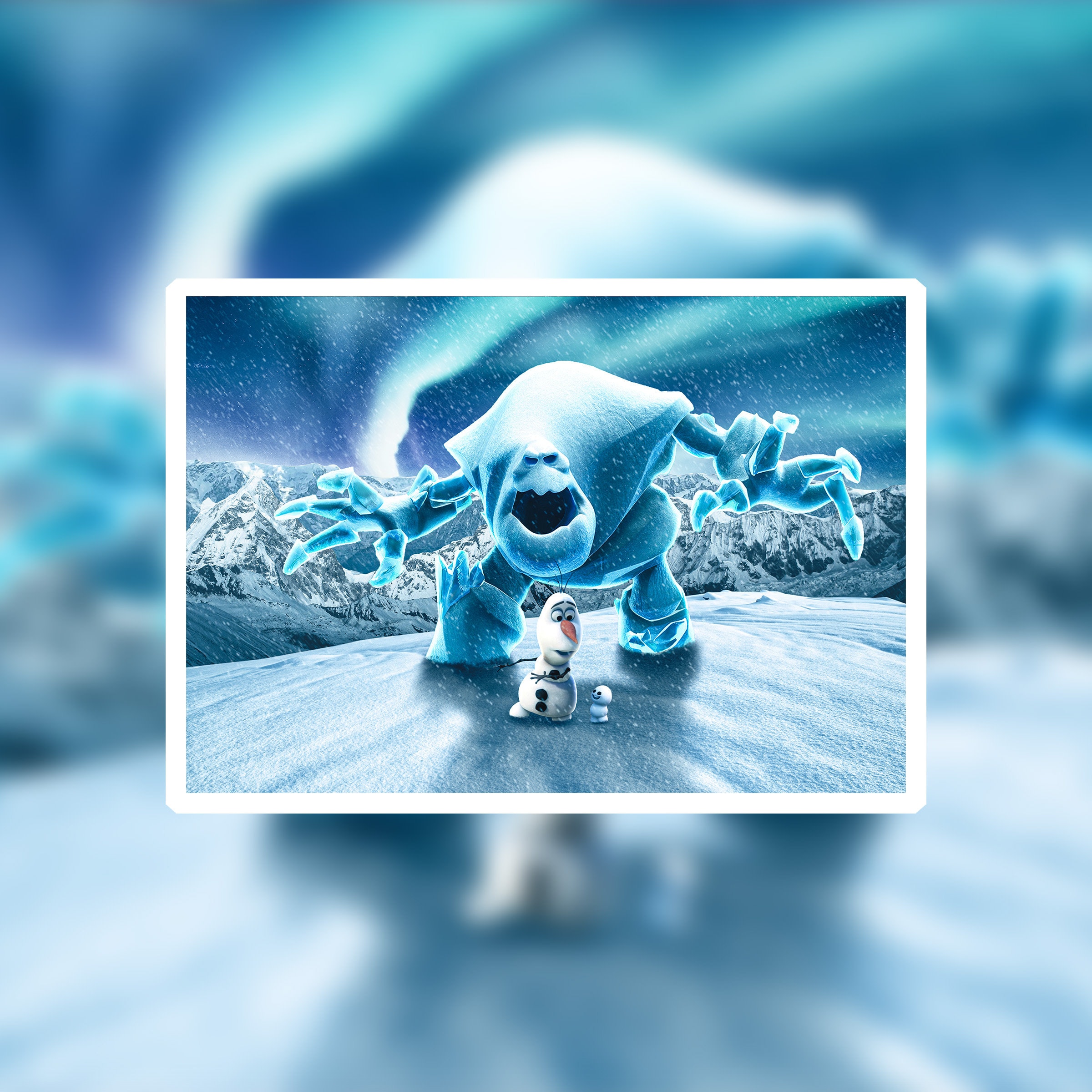 Frozen Marshmallow Clip Art