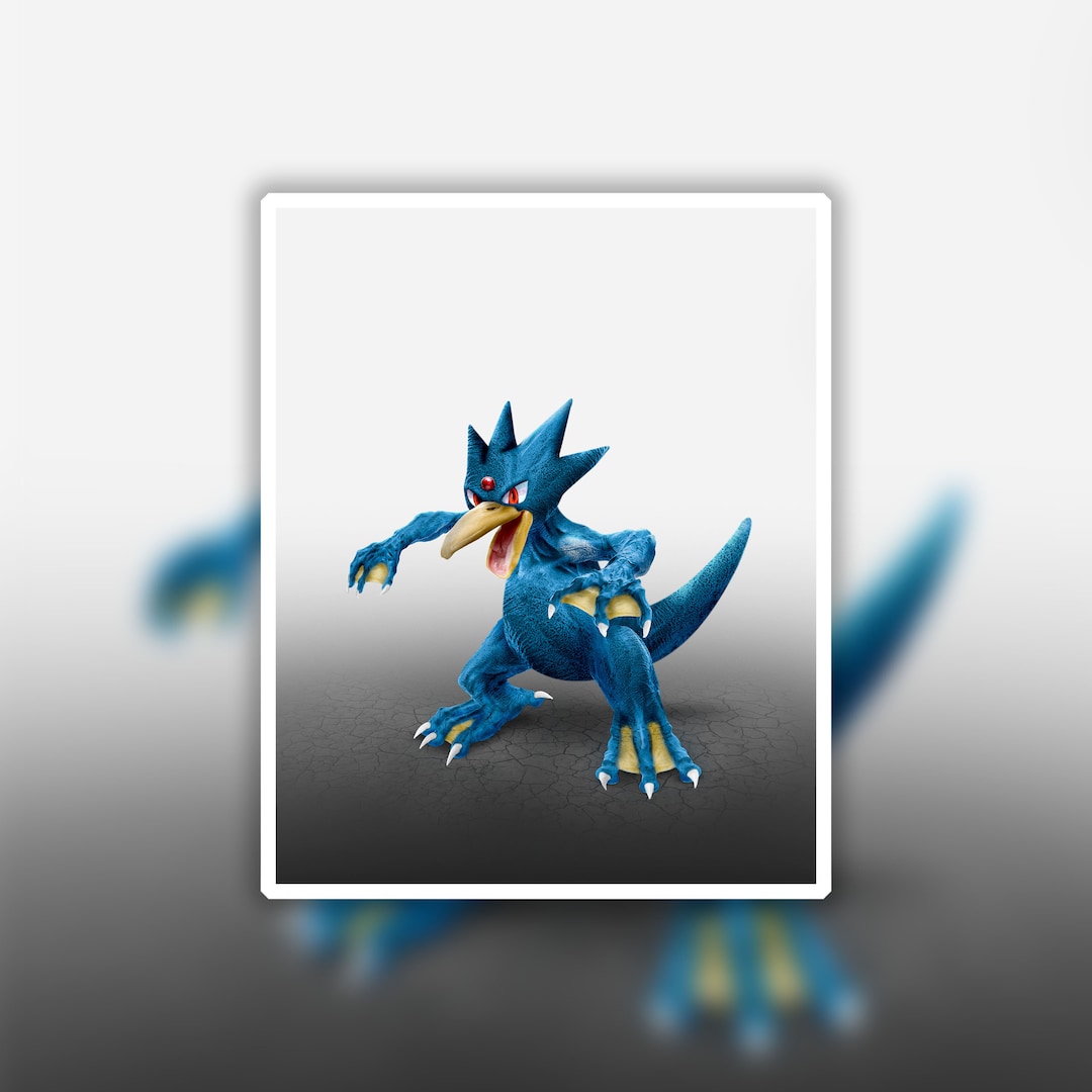 Golduck Art Print / Duck Pokemon Poster / Pokemon Art - Etsy