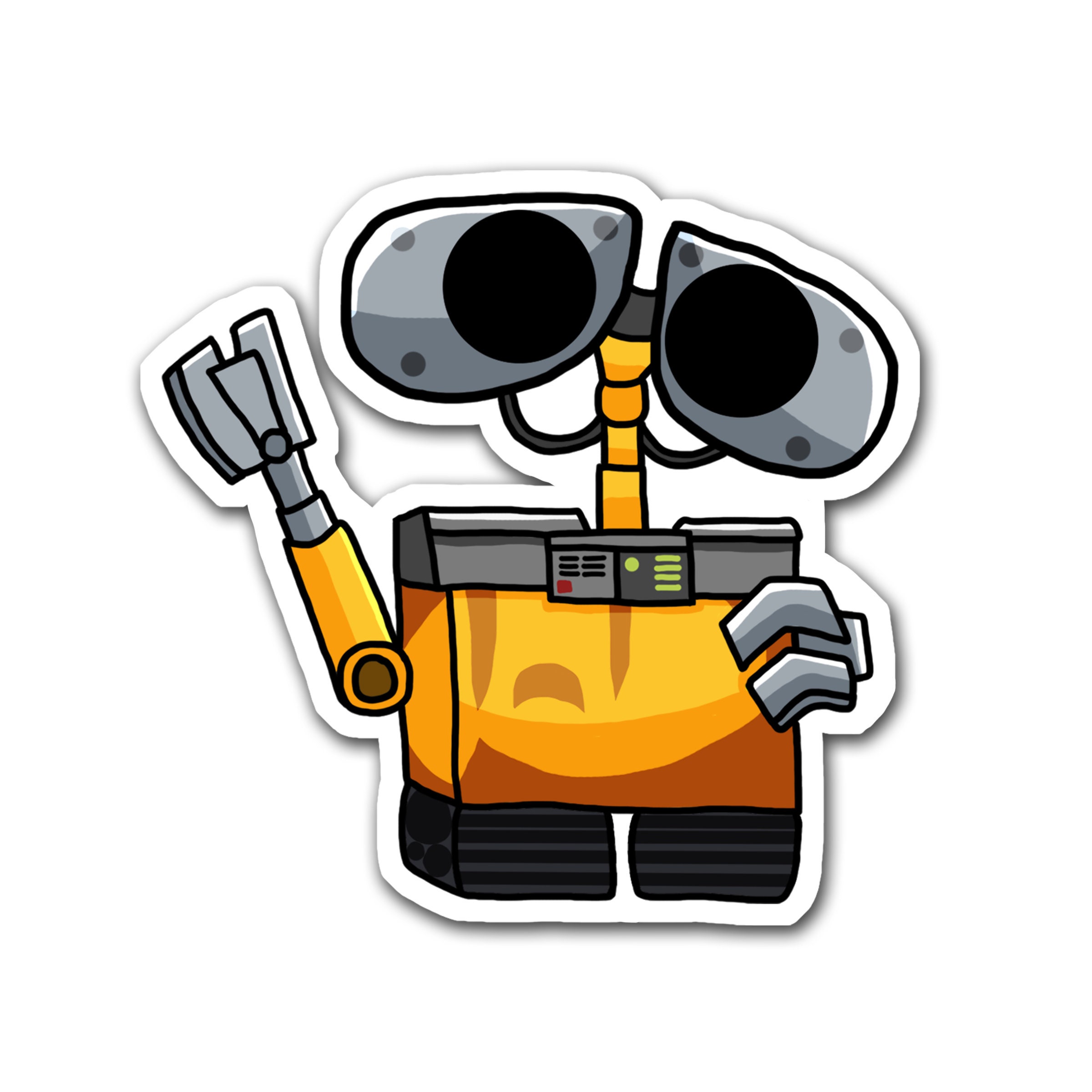 WALL-E Sticker / Water Resistant - Etsy