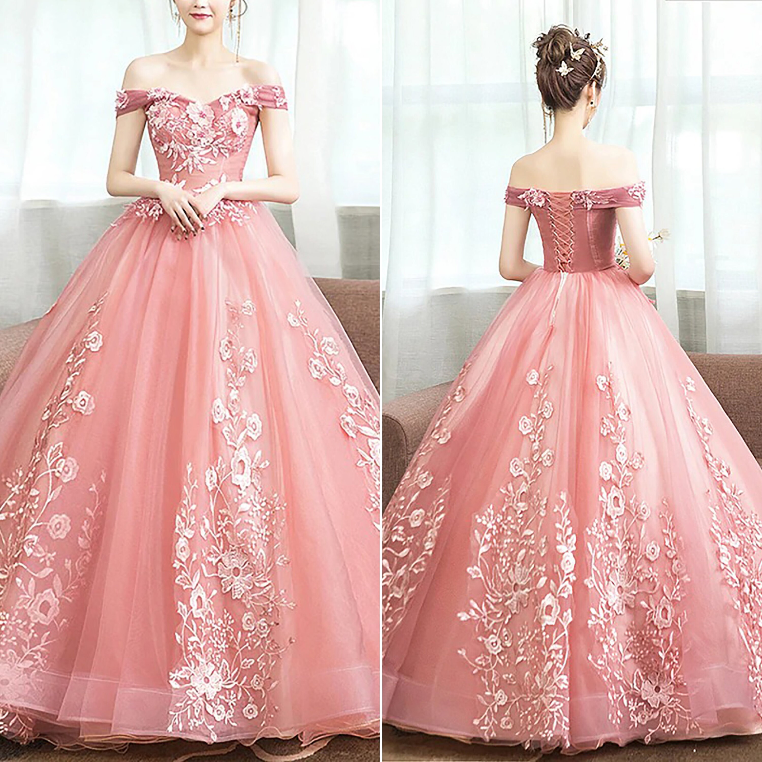 Pink evening gown - munimoro.gob.pe