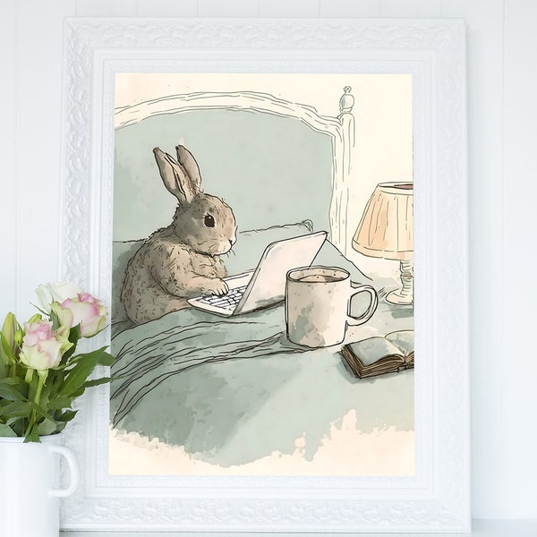 Rabbit Home Decor - Etsy