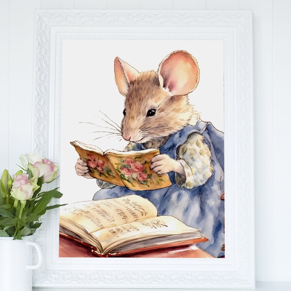 Whimsical Mouse - Etsy