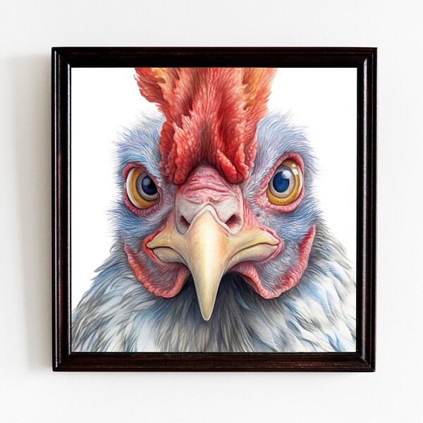 Rooster Art - Etsy