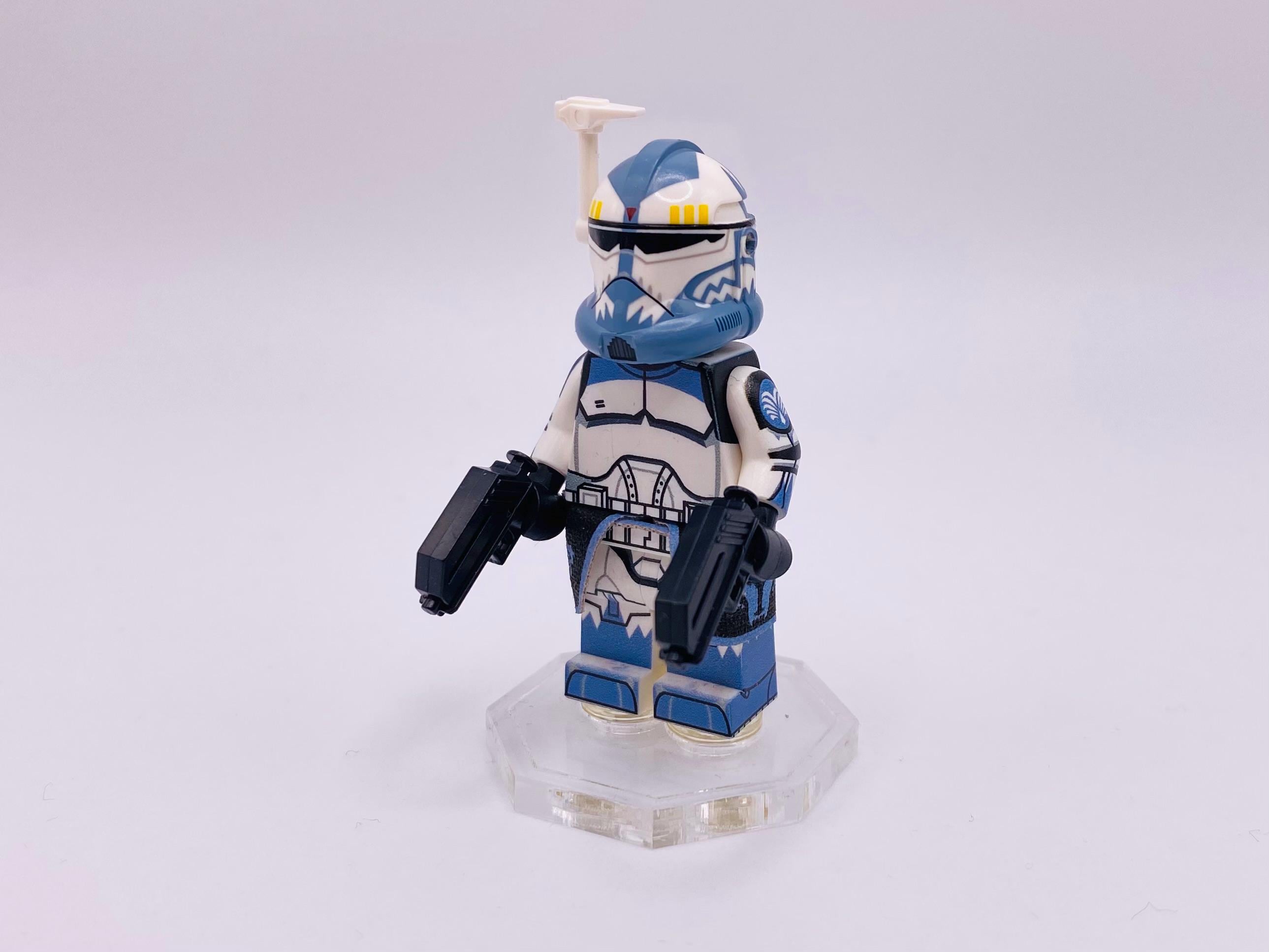 Lego Star Wars Clone Commander Wolffe Clone Trooper - Custom ...