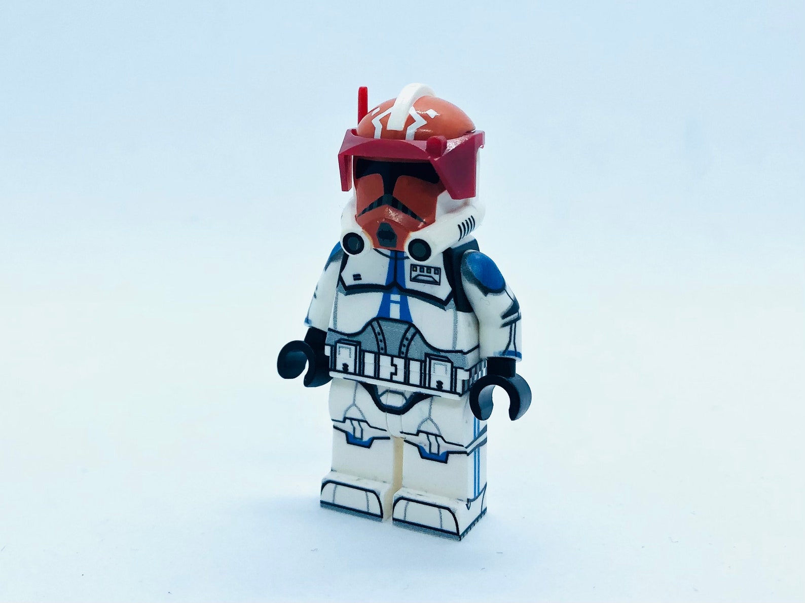 Lego Star Wars Captain Vaughn Genuine Lego Components | Etsy