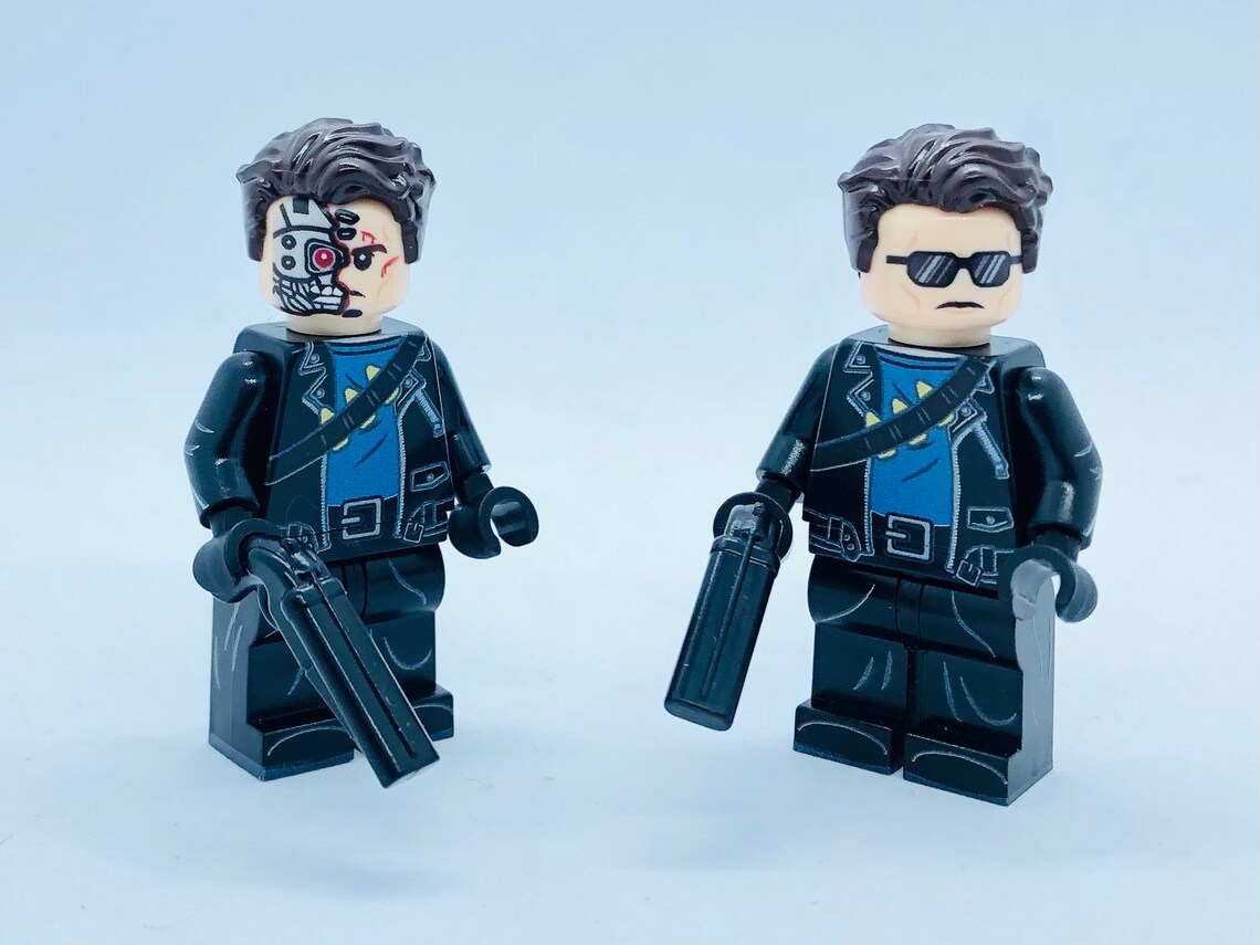 Lego Cyborg Protector Terminator Custom Collectable Lego | Etsy
