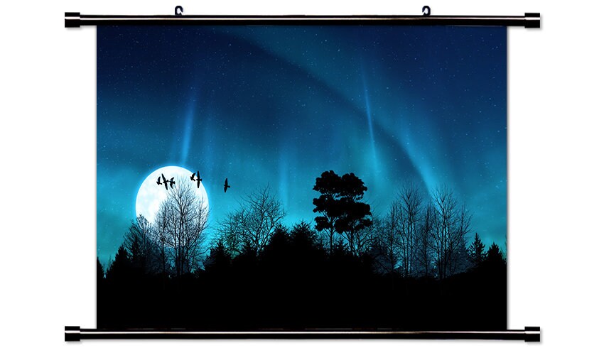 Small Custom Wall Scroll Custom Poster, Home Decor Scroll Style ...