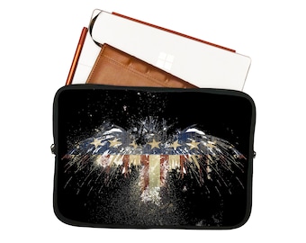 USA Flag Laptop Sleeve - Etsy