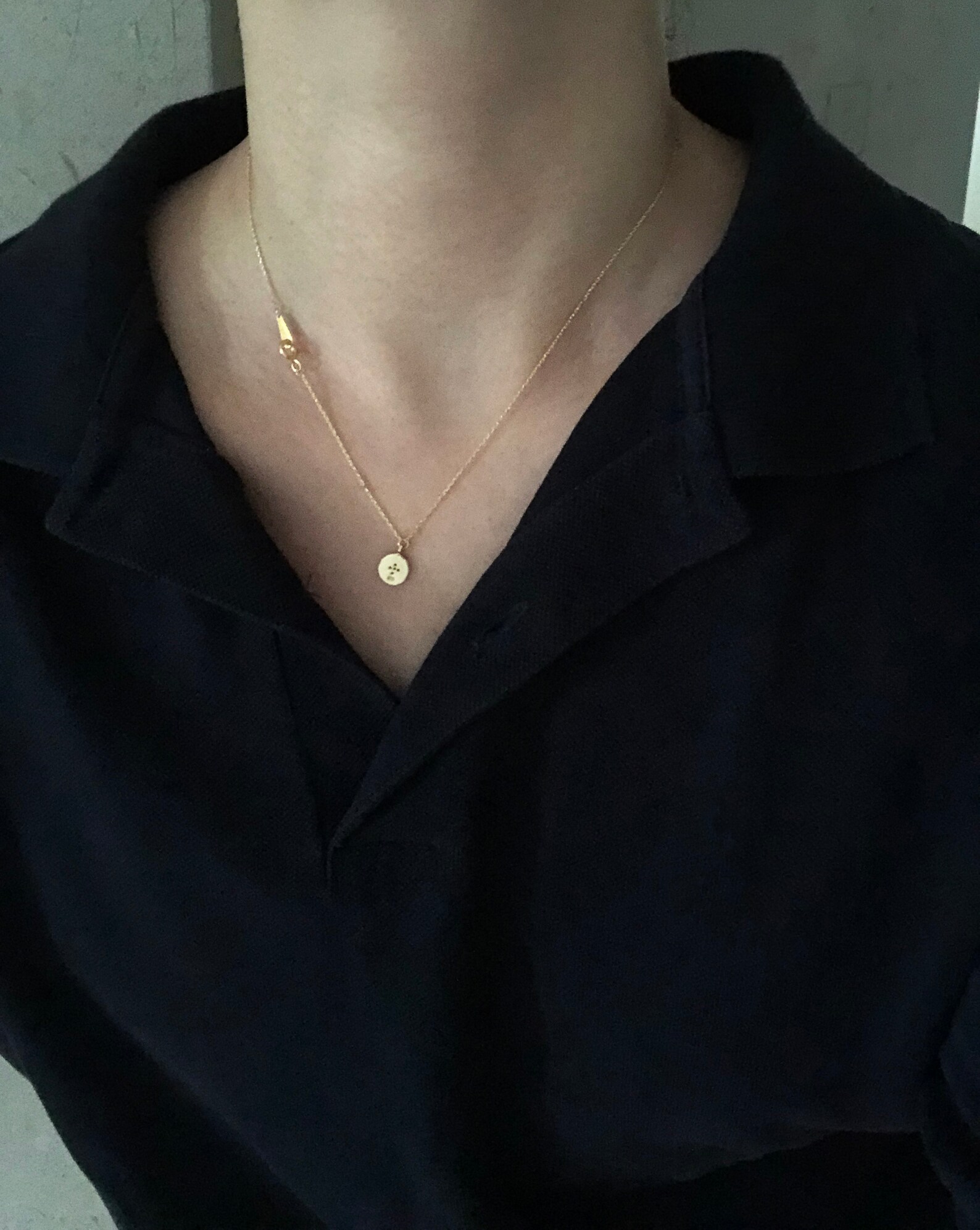 Gold Stardust Charm Necklace 925 Sterling Silver Necklace | Etsy