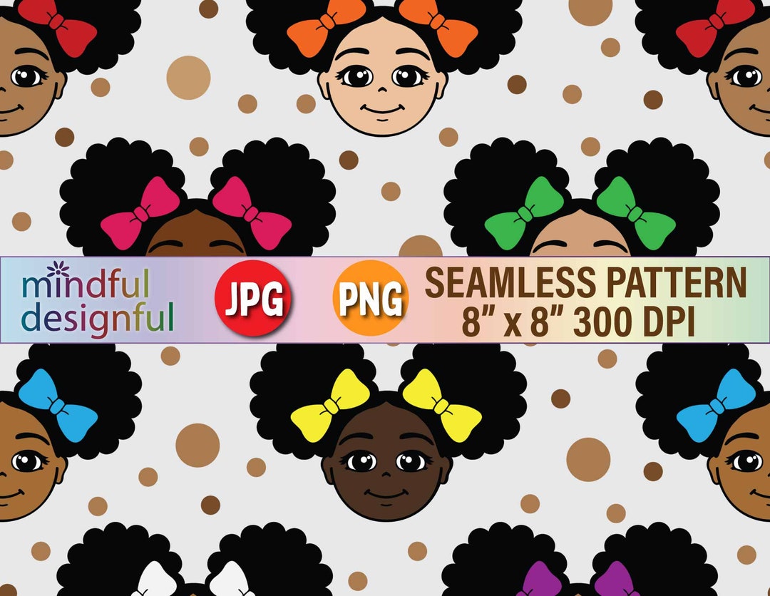 Sisters Digital Paper | Printable African Planner Paper | Black African ...