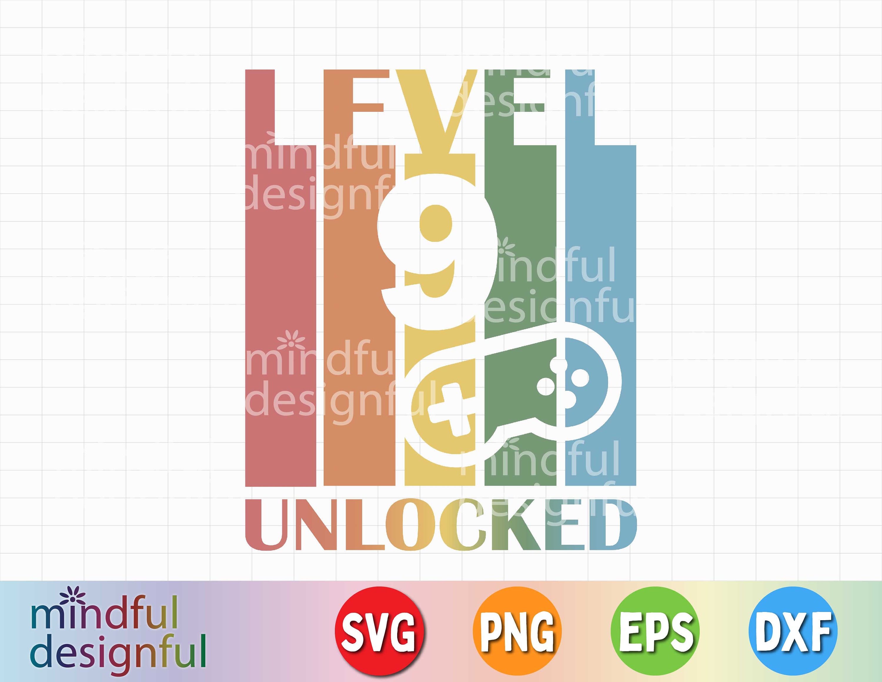 Level 9 Unlocked SVG Ninth Birthday Svg Nine Birthday Svg | Etsy