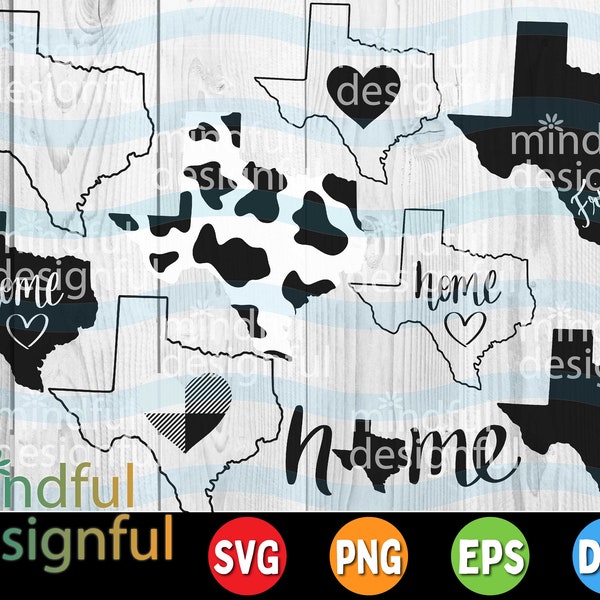 Texas Svg - Etsy