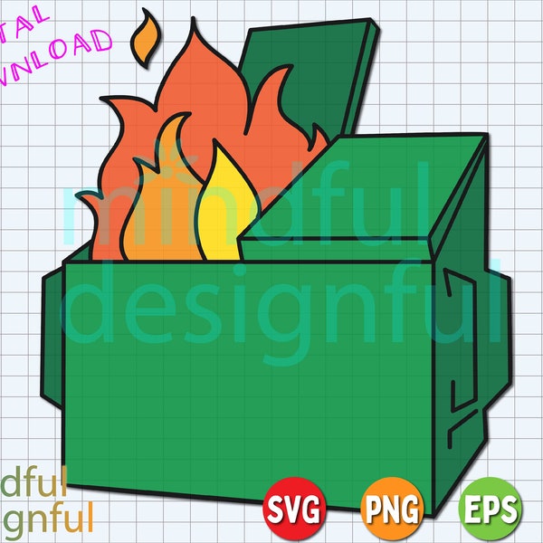 Dumpster Fire - Etsy