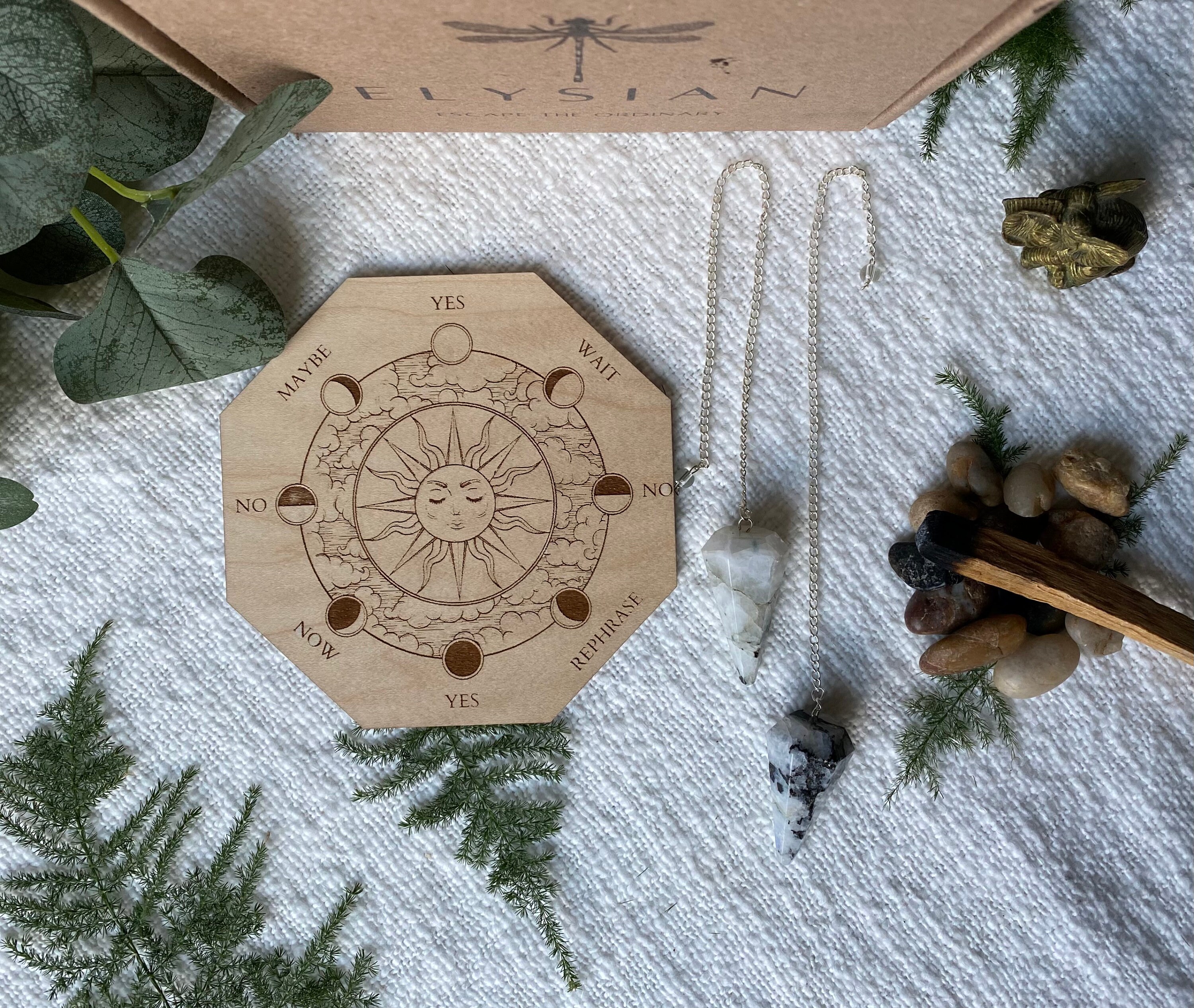 Maple Wood Pendulum Divination Board | Etsy