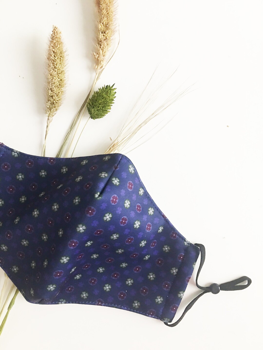 Men's Fabric Mask Rosette Print - Etsy