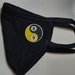 8 Ball / 9 Ball Ying Yang Mask - Etsy