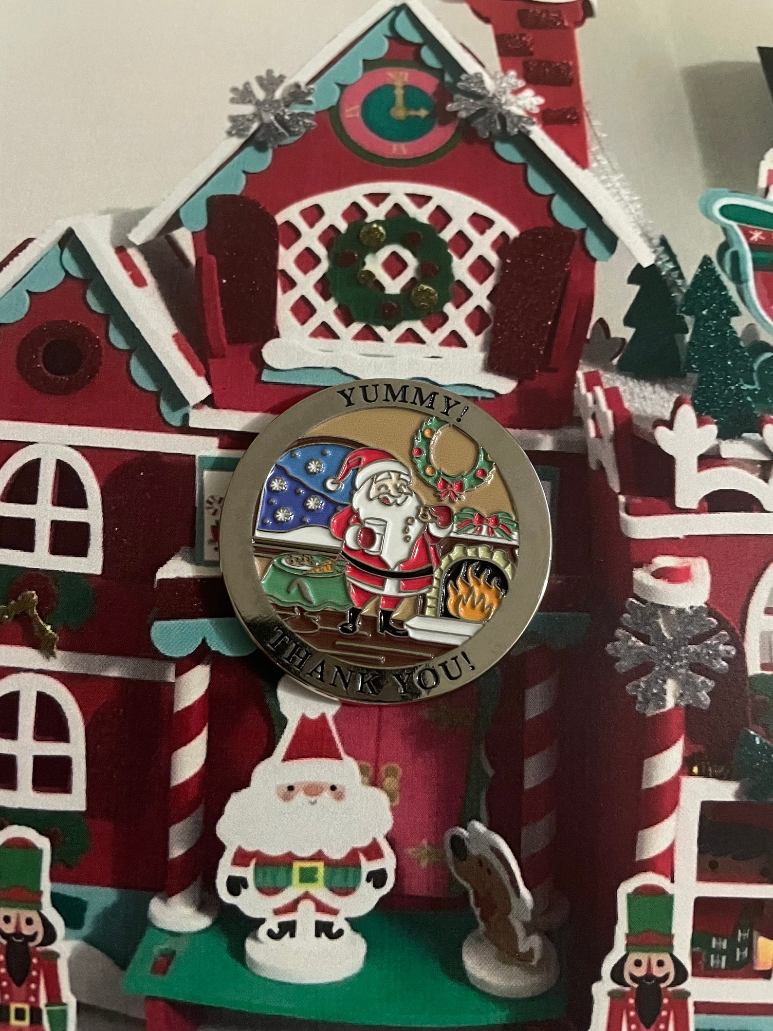 Santa’s Thank You Coin From Santa and His Reindeer - Etsy