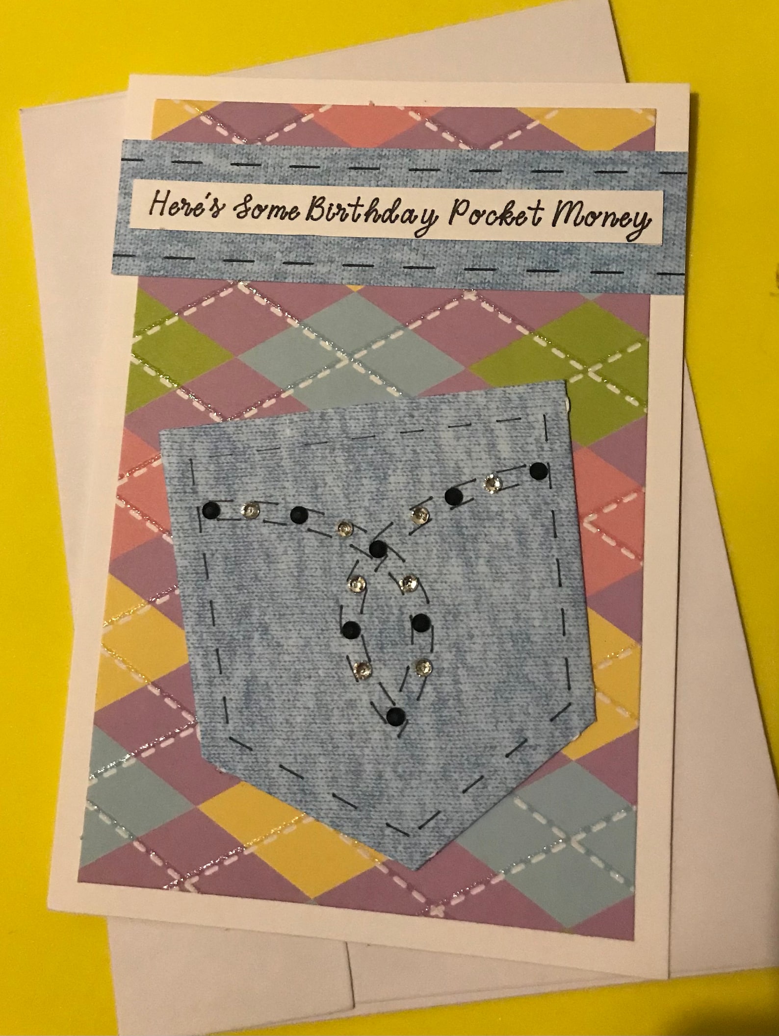 Pocket Money Birthday Cards - Etsy