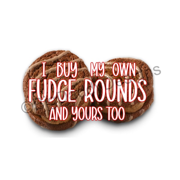 Fudge Rounds Svg - Etsy