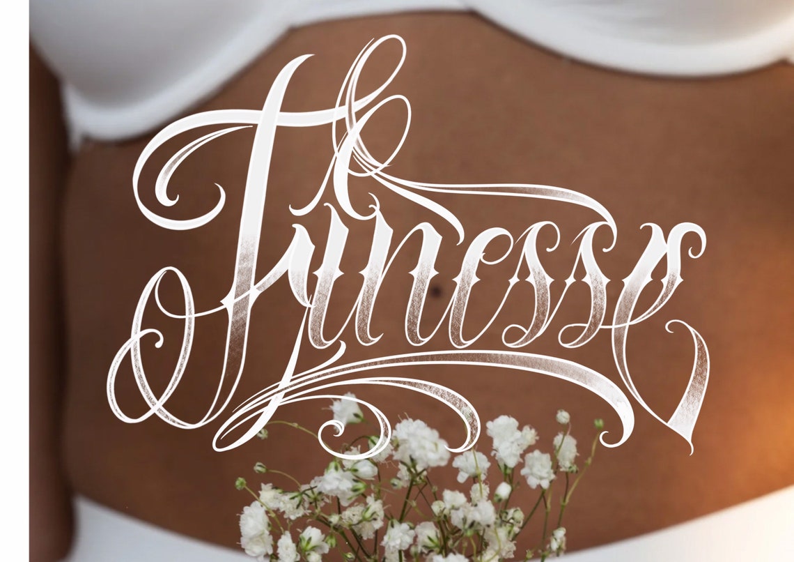 52 Chicano Tattoo Letters VOL2, 2 Alphabets : Uppercase, Lowercase ...