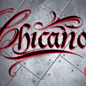 9 Alphabets, 234 Chicano / Gothic Letters Brushes for Procreate, Font ...