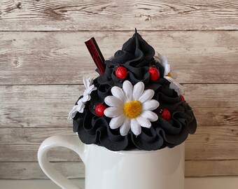 Faux Whipped Cream Mug Topper - Etsy