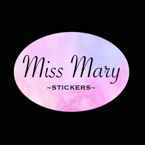MissMaryStickers - Etsy