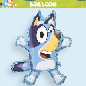 Bluey Balloon 28 Inch, Bluey Party Supplies, Bluey Party Decor - Etsy