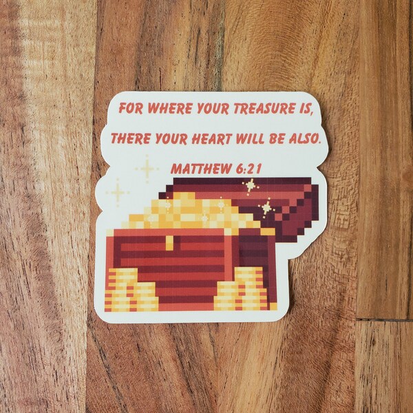 Treasure Chest With Bible Verse - Etsy