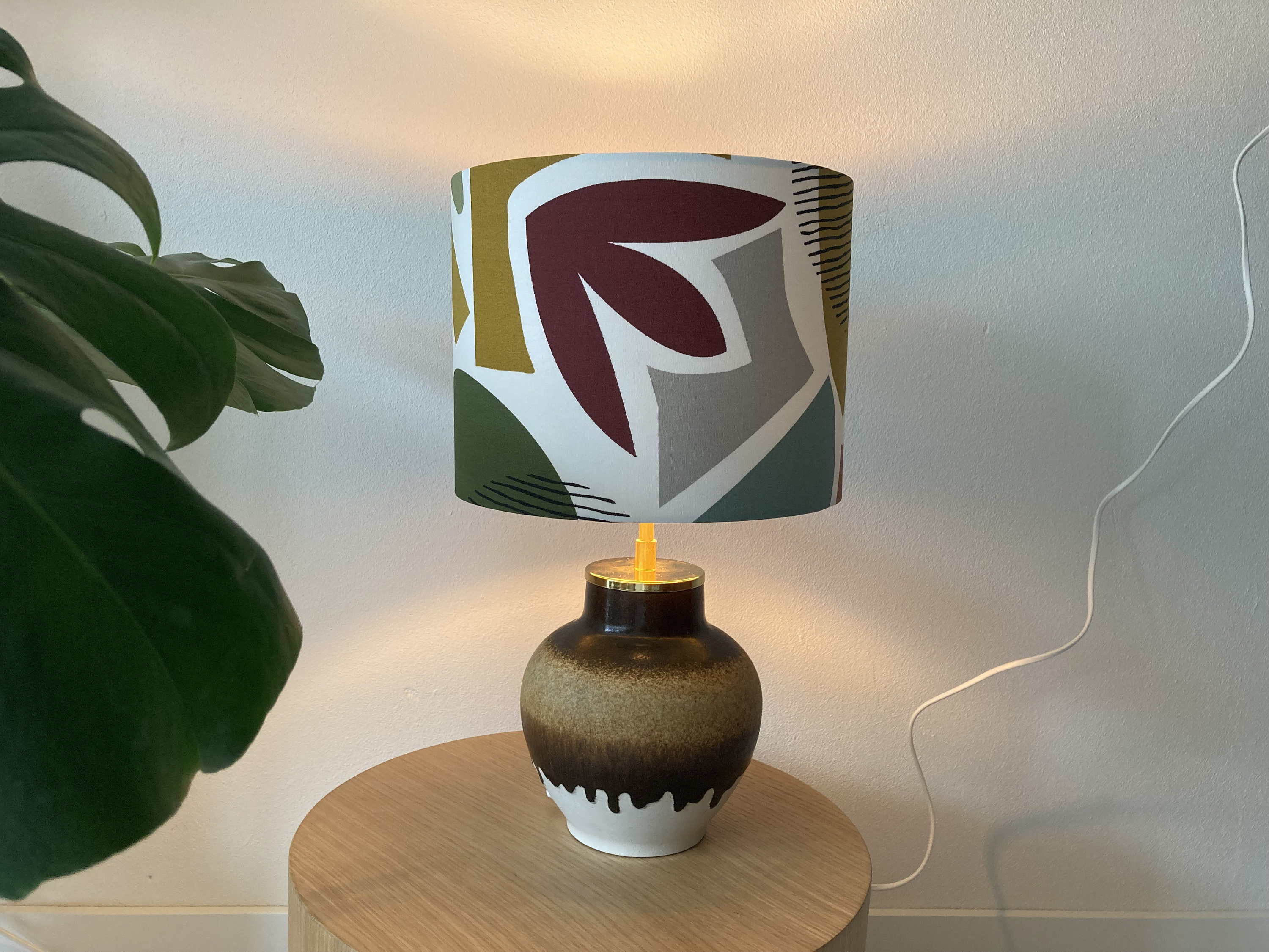 West Germany Steuler Table Lamp With Handmade New Shade - Etsy