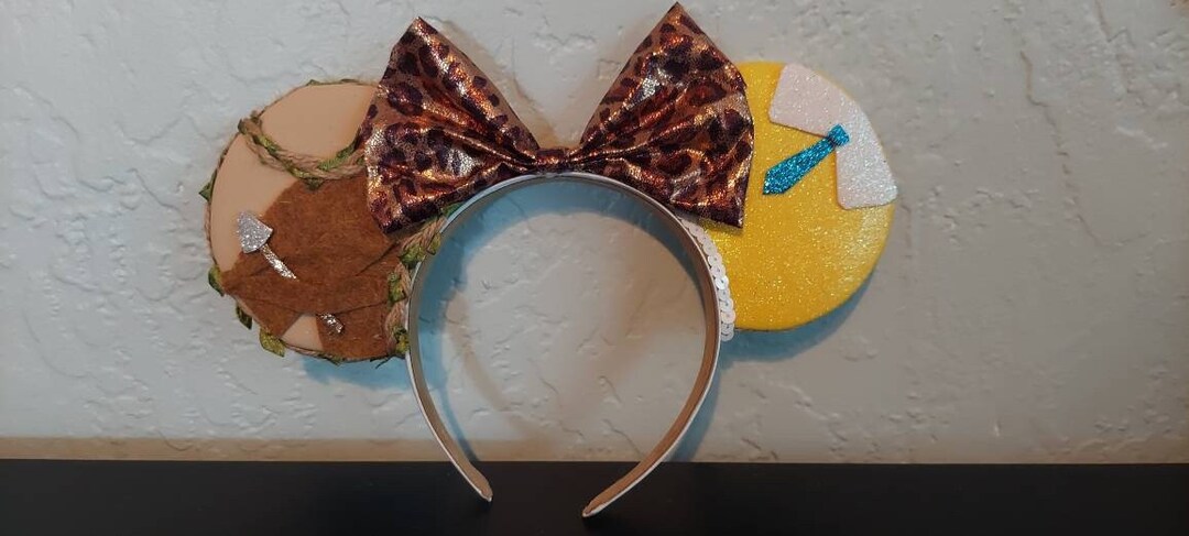 Tarzan and Jane Mouse Ears - Etsy